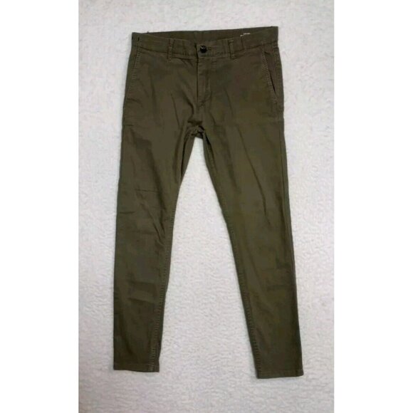 Zara | Pants | Zara Man Basic Collection Size 3 Green Khaki Pants ...